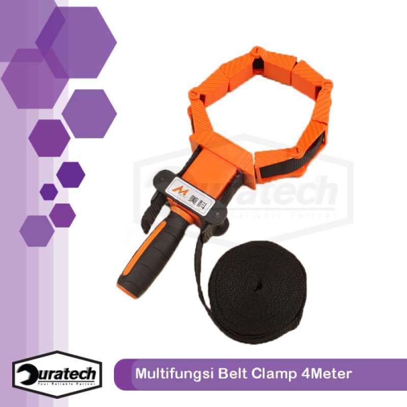 Promo Belt Clamp Multifungsi / Alat Penjepit Bentuk Kayu / Jig Figura ...