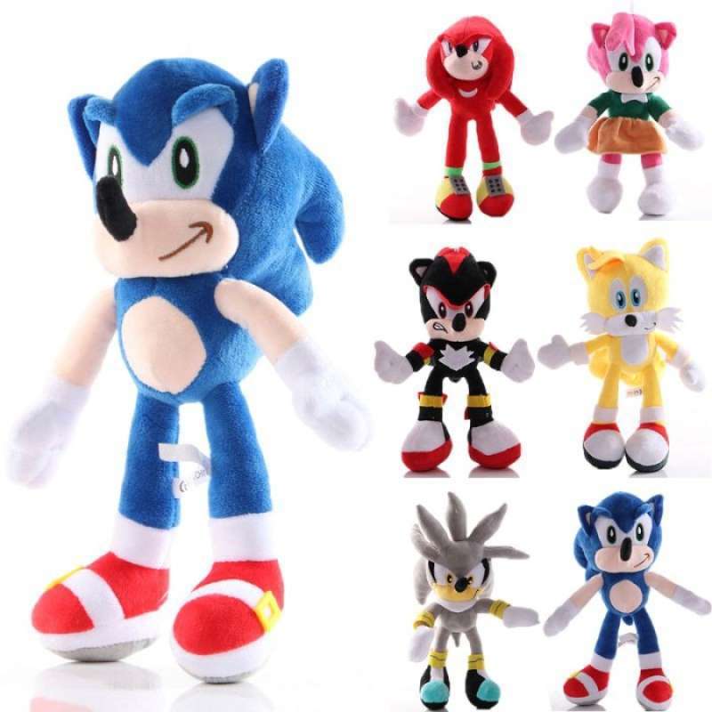 Promo Da676 40Cm Boneka Sonic The Hedgehog Shadow Amy Rose Knuckle Tail ...