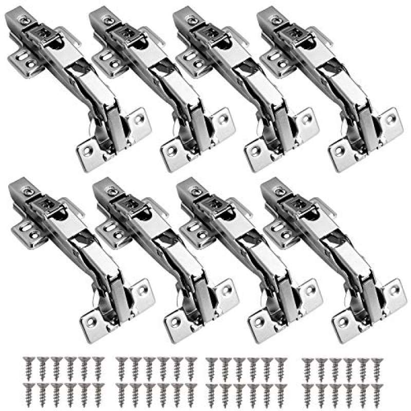 Jual 165 Degree Quiet Soft Close Cabinet Hinges, 8 PC Kamtop Full ...