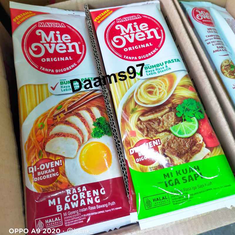 Promo Mayora Mie Oven Original - Mie Kuah - Mie Goreng Mie instan - Mie ...