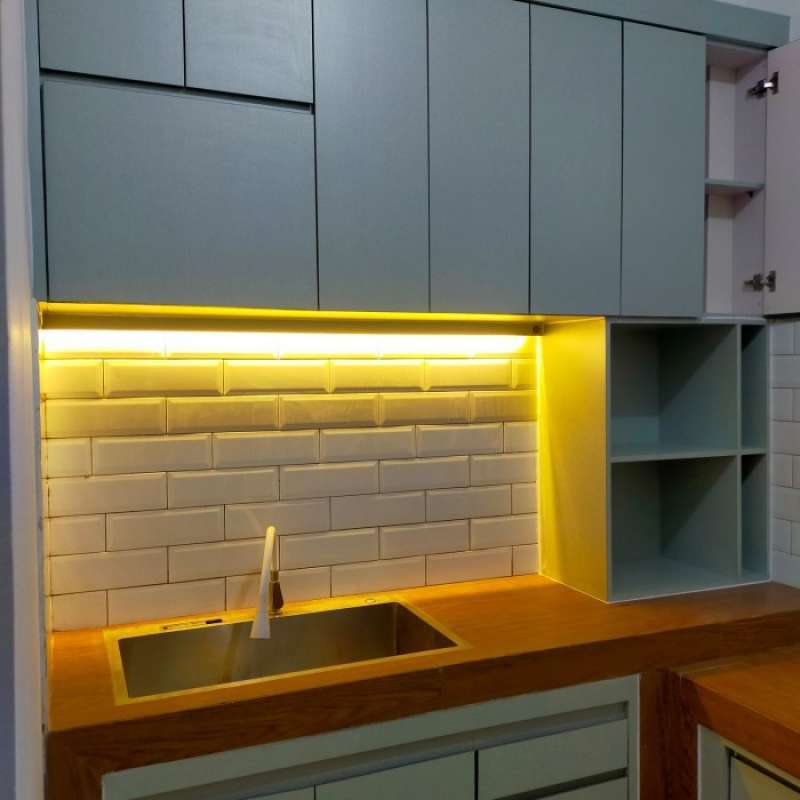 Jual Kitchen Set Full Pvc Board Pesanan B-P R-I-A-N Be-Ji De-Pok ...