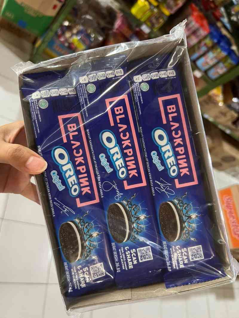 Jual OREO ORIGINAL BLACKPINK PAK ISI 12PCS di Seller CTRGROSIR - JALAN ...