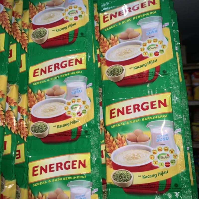 Jual Energen Sachet Renceng Minuman Sereal 30 Gram Isi 10 Sachet Di ...