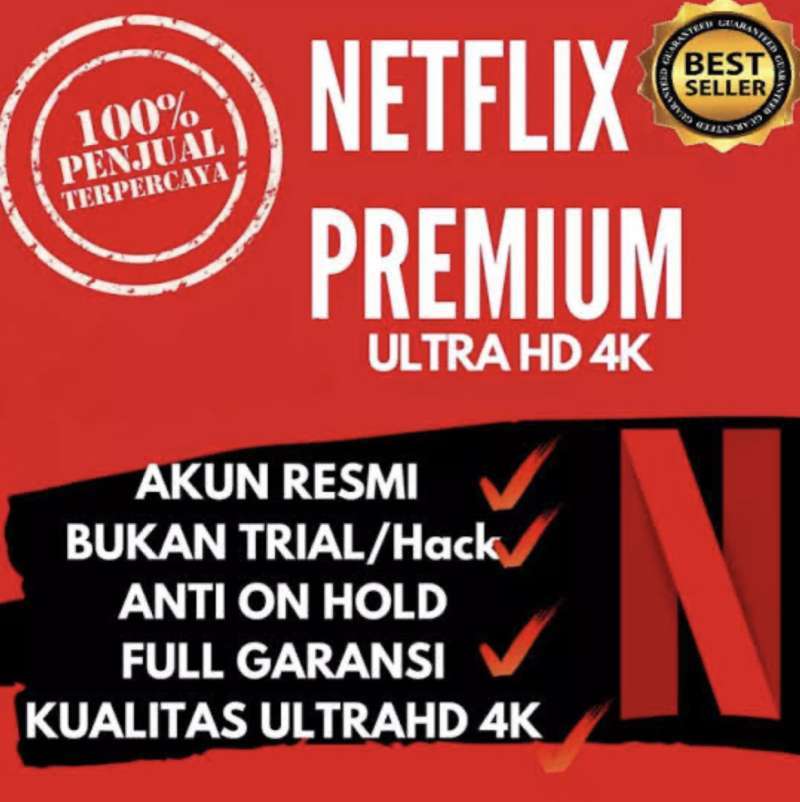 Jual Netflix 4k Uhd 1 Bulan Di Seller Zapp - Tomang, Kota Jakarta Barat | Blibli