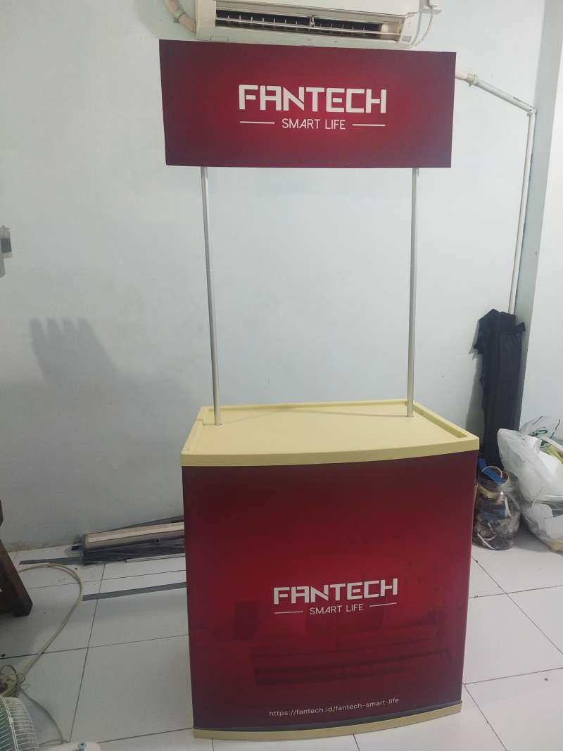 Jual Event Desk -meja Jualan -meja Promosi-meja Pameran Plus Printing ...