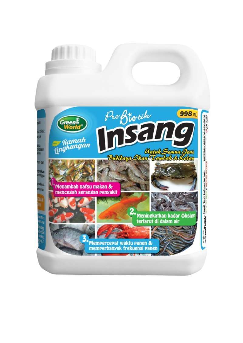 Jual Probiotik Insang 1 Liter di Seller DENTA PET SHOP - Kalibata, Kota ...