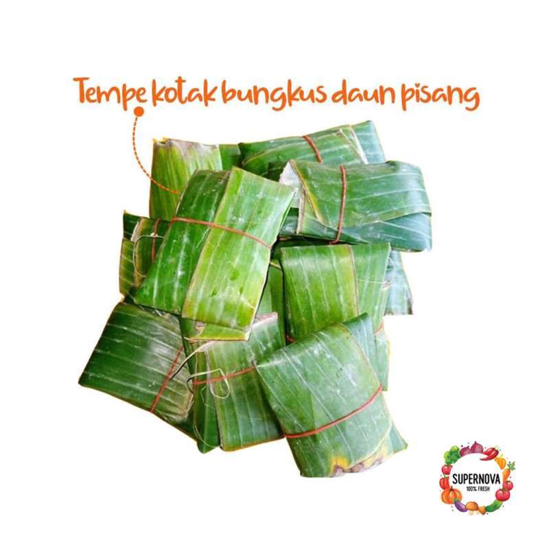 Promo Tempe Kotak Bungkus Daun Pisang [1 pack / 10pcs] Diskon 20% di ...