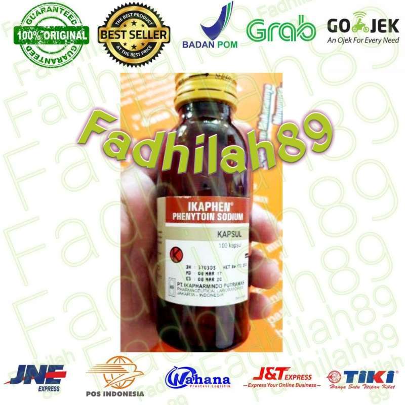 Jual Ikaphen Phenytoin Sodium Original - Obat Kejang Epilepsi Di Seller ...