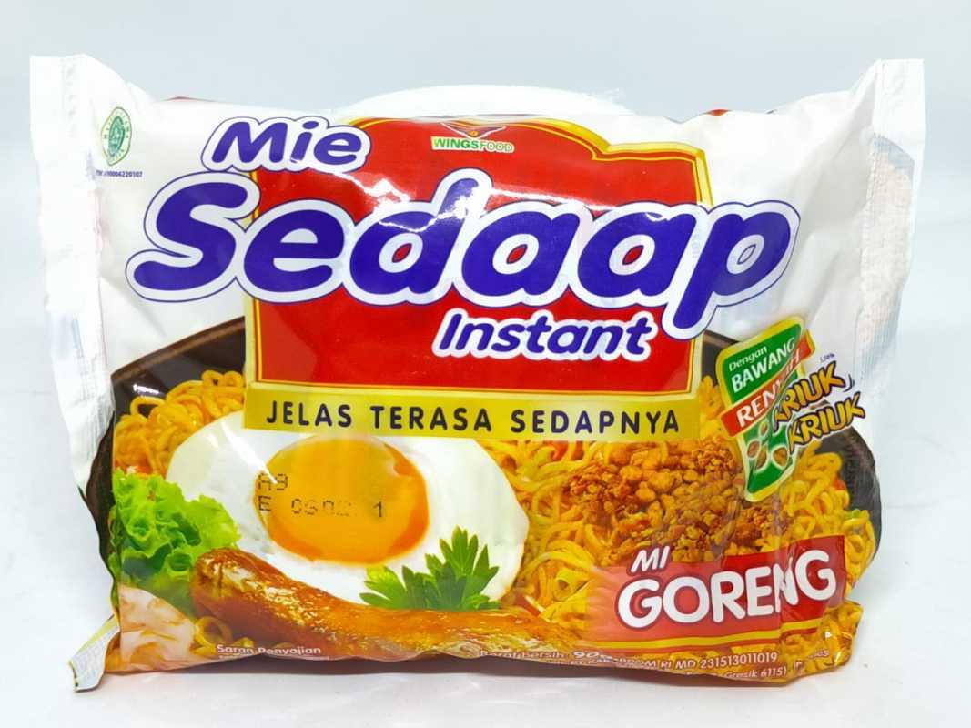 Jual Mie Sedaap Instant Mi Goreng (Bawang Rempah Kriuk-Kriuk) 1 ktn/40 ...