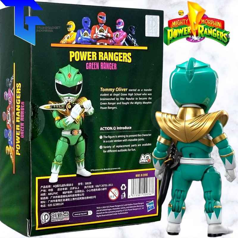 Jual Innovation Point - Iptoys Action Q - Power Rangers - Green Ranger ...