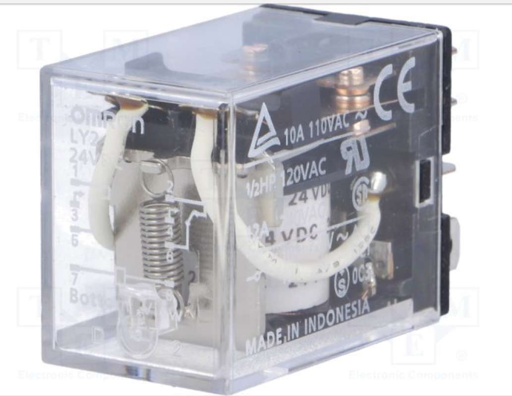 Promo Omron Relay 24Vdc Ly2 Ly 2 Ly-2 24 Vdc 24V Dc Asli Original Omron Ori Diskon 23% di Seller ...