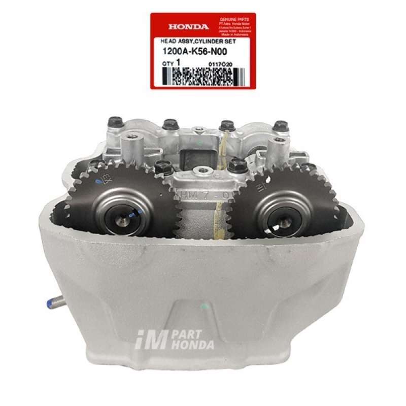 Jual 1200A-K56-N00 Blok Kop Cylinder Head Sonic Supra CB CBR 150 R LED ...