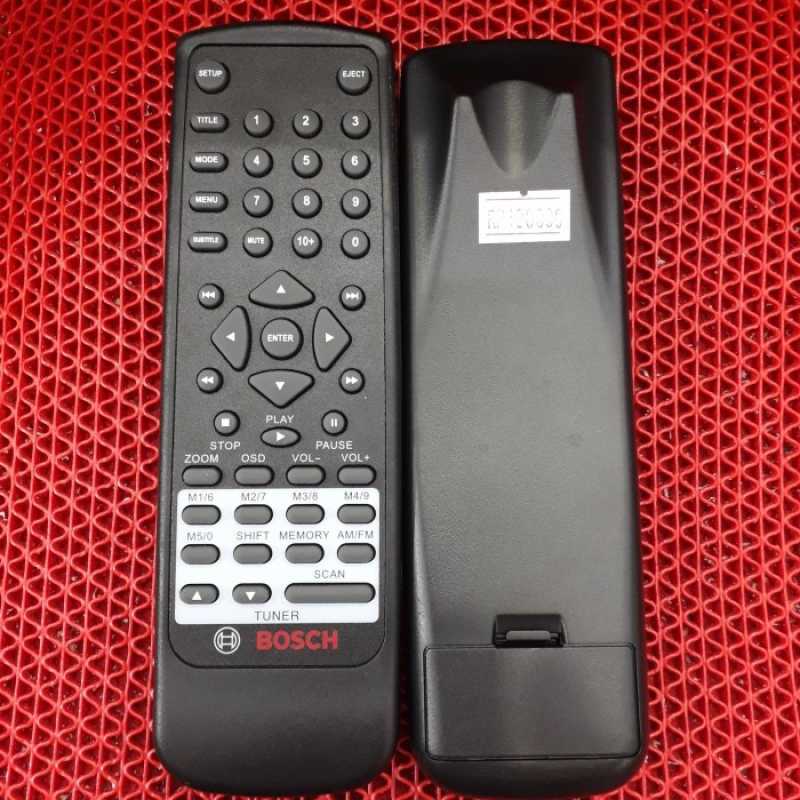 Jual Remot DVD BOSCH SUBTITLE,MODE,ZOOM,MEMORY,TUNER,AM/FM ORIGINAL ...