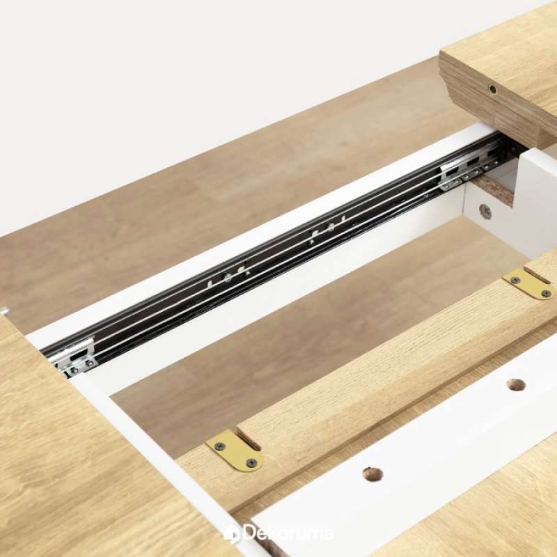Promo Dekoruma Kanou Meja Makan Extendable - Dining Table Diskon 39% Di ...