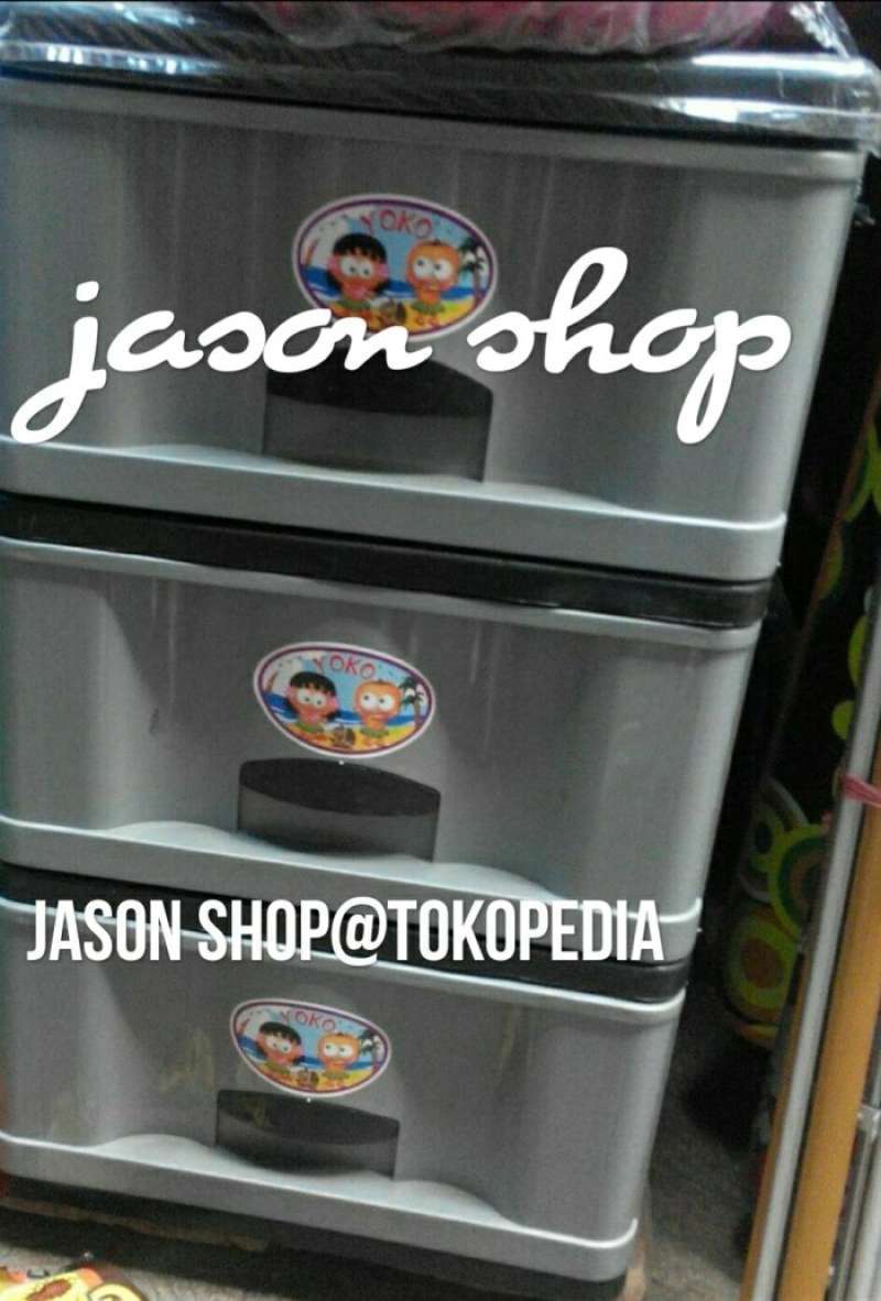 Promo Lemari/Rak Kontainer Yoko Susun 3 Diskon 35% di Seller Powerfull ...
