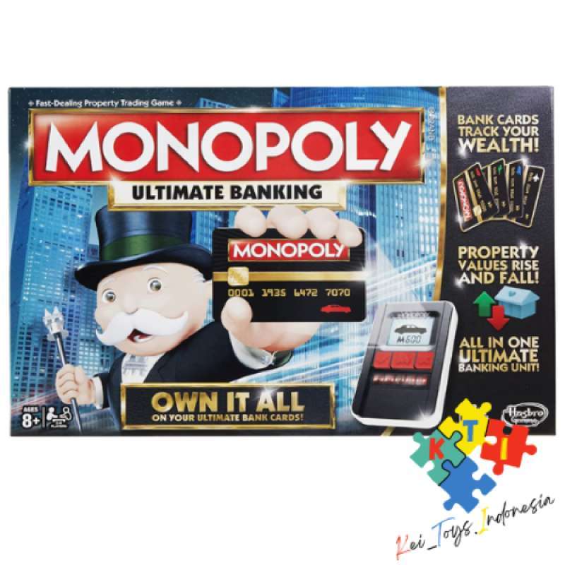 Jual Monopoly Ultimate Banking Edition Board Game Di Seller Kei_toys ...