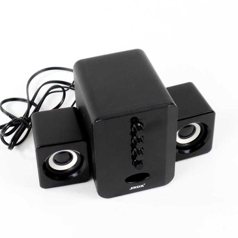 Jual Sada Speaker Stereo 2.1 With Subwoofer & Usb Power - D-202 Warna ...