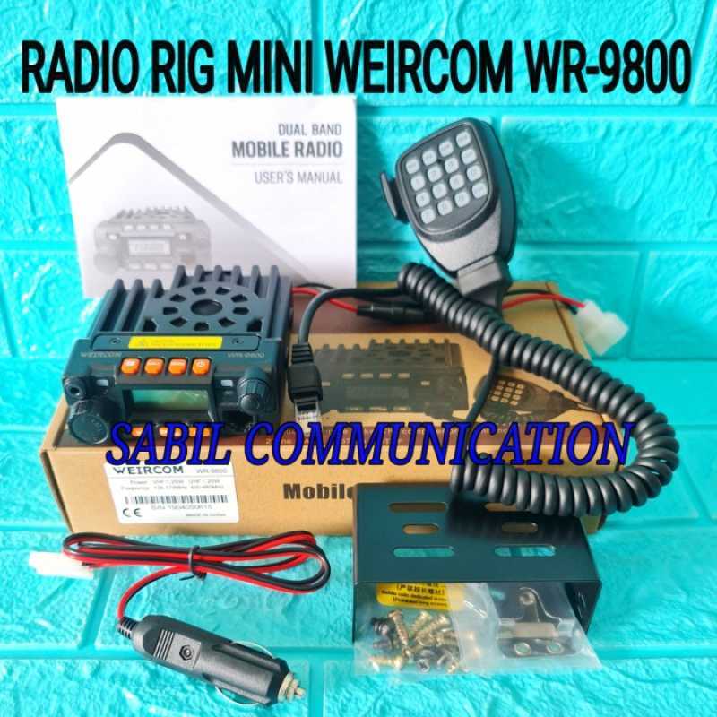 Promo RADIO RIG MINI DUALBAND UV 8900 RIG DUALBAND SPRTI RIG MINI ...