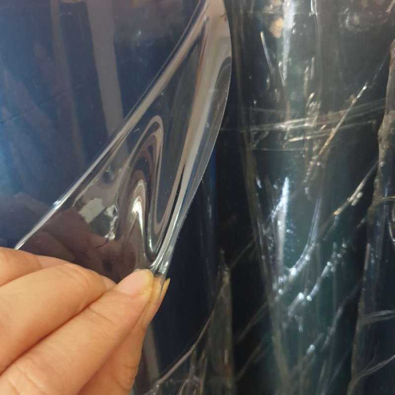 Promo Plastik Pvc Mika Bening Taplak Meja Meteran Pembatas Kasir Tebal ...