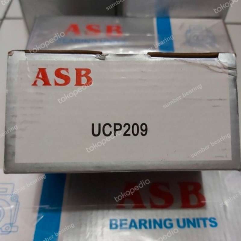 Jual Pillow Block bearing UCP 209 merk ASB di Seller Huma Auto Race - Duri Kepa, Kota Jakarta ...