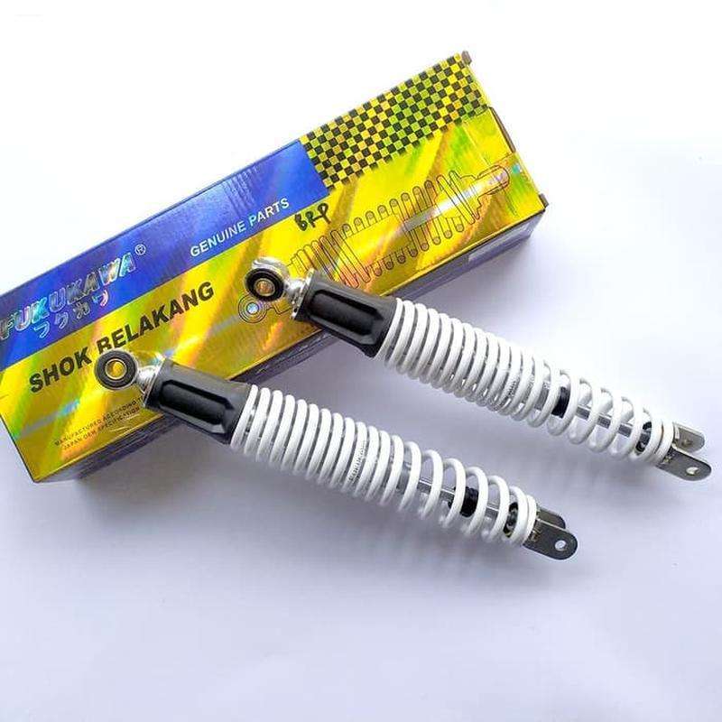 Jual Shockbreaker Yamaha Nmax Fukukawa White - Shock Breaker Belakang ...