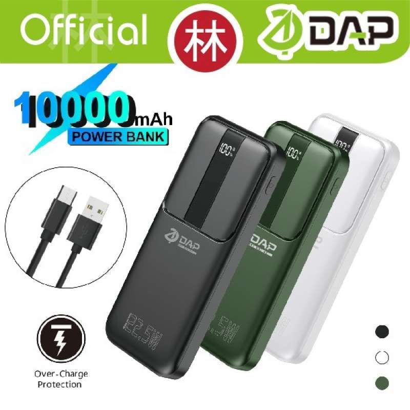Jual Robot RT190S Powerbank 10000mAh LED Dual Input Output Type-C ...