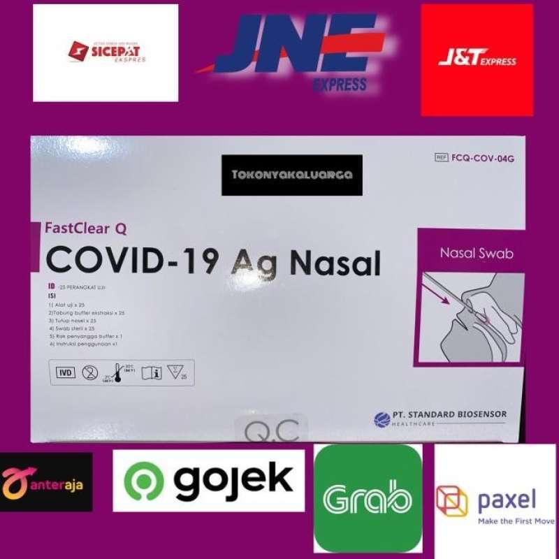 Jual Biosensor fastclear q test antigen naso dan nasal ready kak di ...