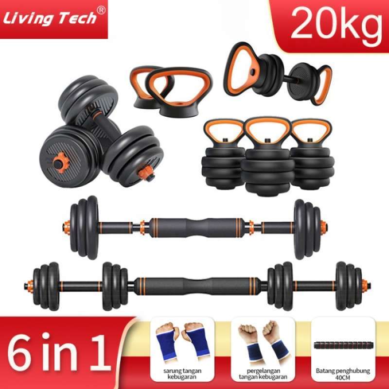 Jual Dumbbell 20-40Kg Alat Fitnes Angkat Besi Ganda Ramah Lingkungan ...