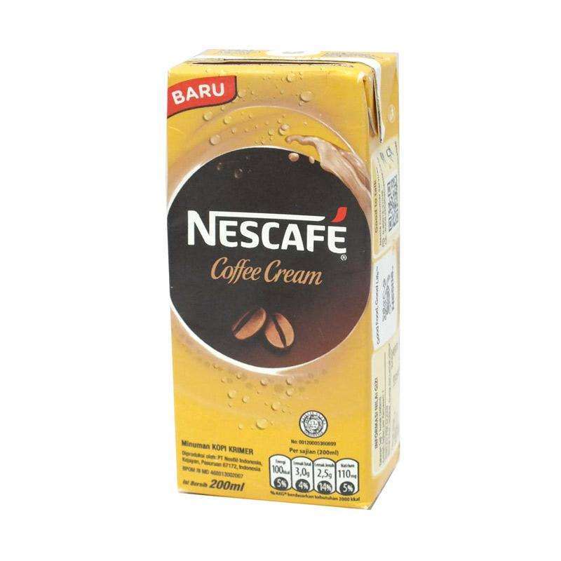 Jual Nescafe Minuman Coffee Cream Kotak 200M di Seller Suzuya Official ...