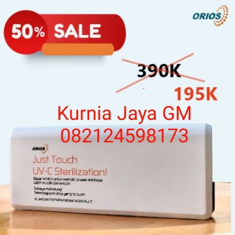 Promo Orios Just Touch Uvc 4Watt / Uvc 4 Watt Portable - Multicolor Diskon 17% di Seller HONEY ...