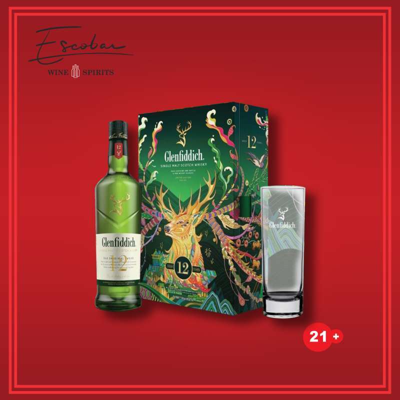 Jual Glenfiddich 12 Years CNY 2023 Giftbox Edition 700ml di Seller Escobar Official Store ...