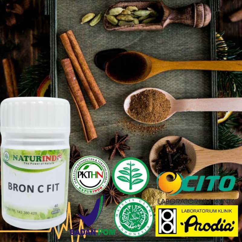 Jual NATURINDO BRON C FIT HERBAL BATUK KERING DAN BERDAHAK, BATUK YANG ...