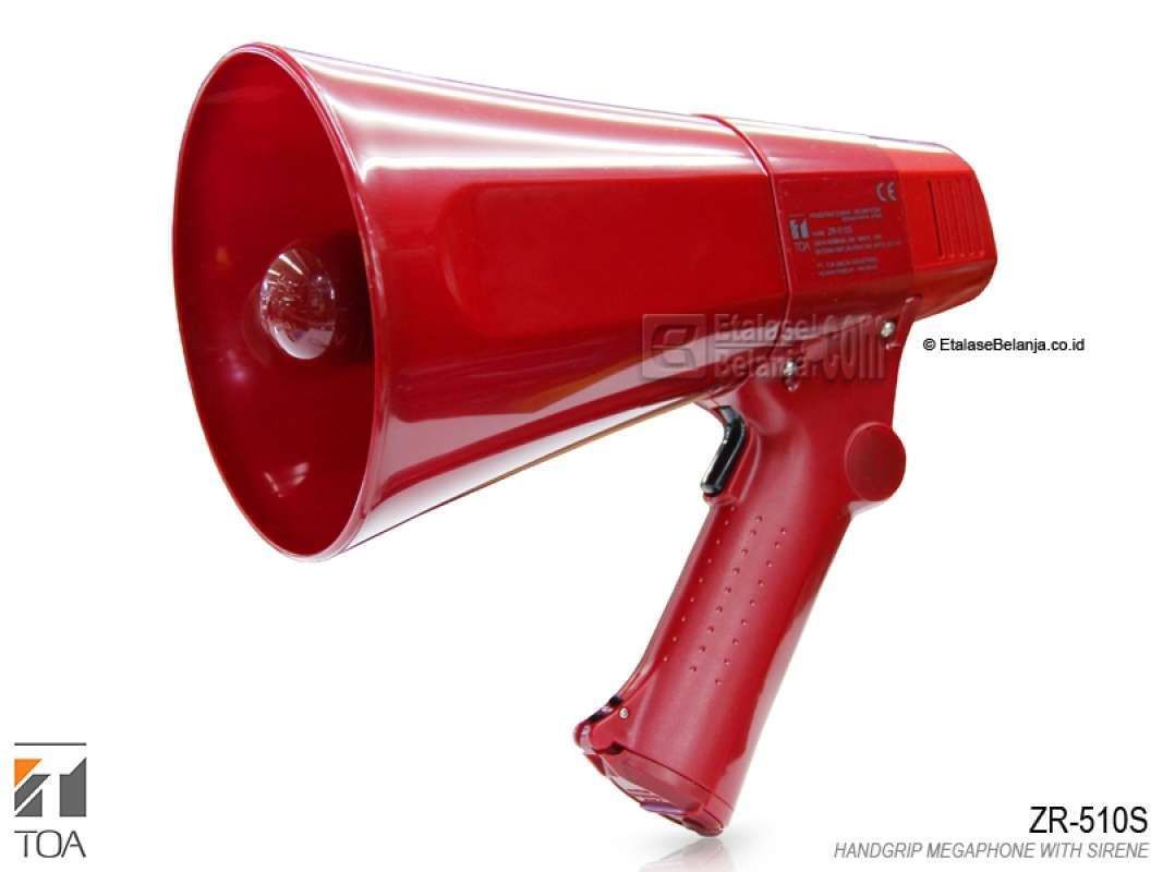 Promo Toa Zr-510s / Megaphone Toa Zr 510 S ( 10 Watt, Dengan Sirine ...