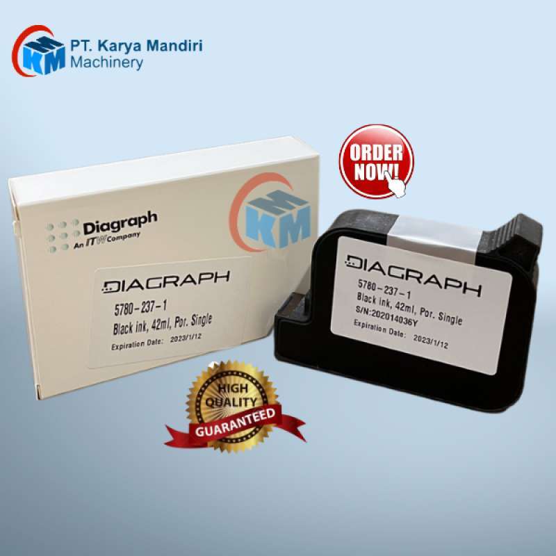 Promo Tinta Cartridge TJ500 Thermal Jet Printhead Diagraph Diskon 9% di ...