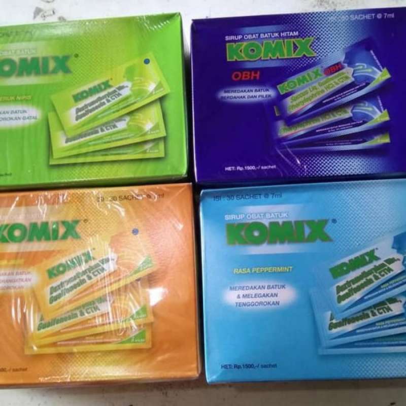 Jual Komix 1box Isi 30 Sachet Di Seller Medika 23 - Duren Tiga, Kota Jakarta Selatan | Blibli