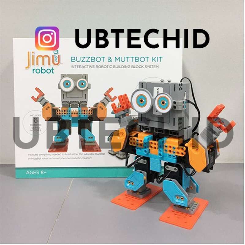 Jual Mainan edukasi/Robot education coding Jimu Buzzbot dan Muttbot ...