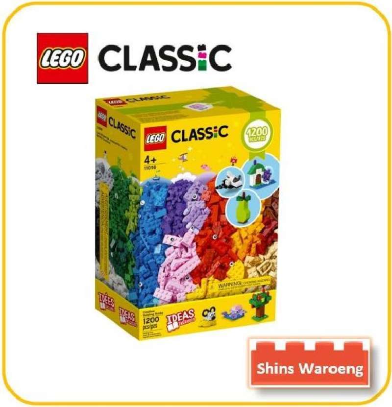 Jual Lego Classic 11016 Creative Building Bricks (1200 Pieces) Di ...