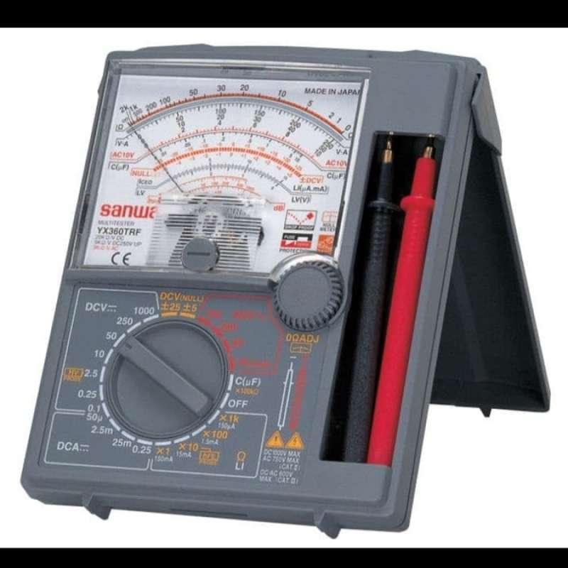 Jual Garansi 1th Sanwa Yx360trf Analog Multimeter Yx-360 Trf Multi ...