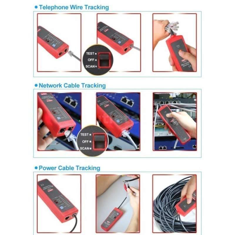Jual Uni-t Ut682 Wire Tracker - Alat Scan Dan Tes Kabel Rj11 Rj45 Di ...