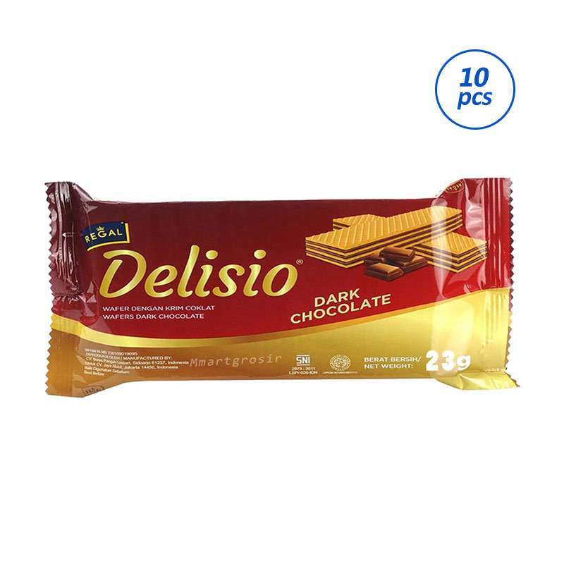 Jual WHS - REGAL Delisio Wafer Coklat [23 g x 10 Pcs] di Seller ...