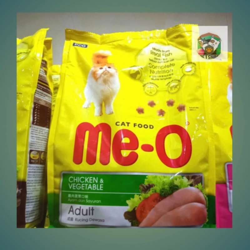 Promo Meo Cat Food Chicken Vegetable/Meo Adult / Meo Chicken Vegetable ...