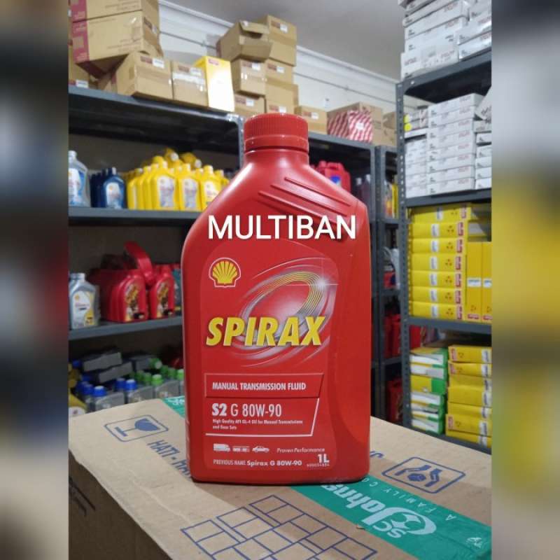 Promo Oli Shell Spirax S2 G 80W-90 1 Liter Diskon 17% di Seller Fortize ...