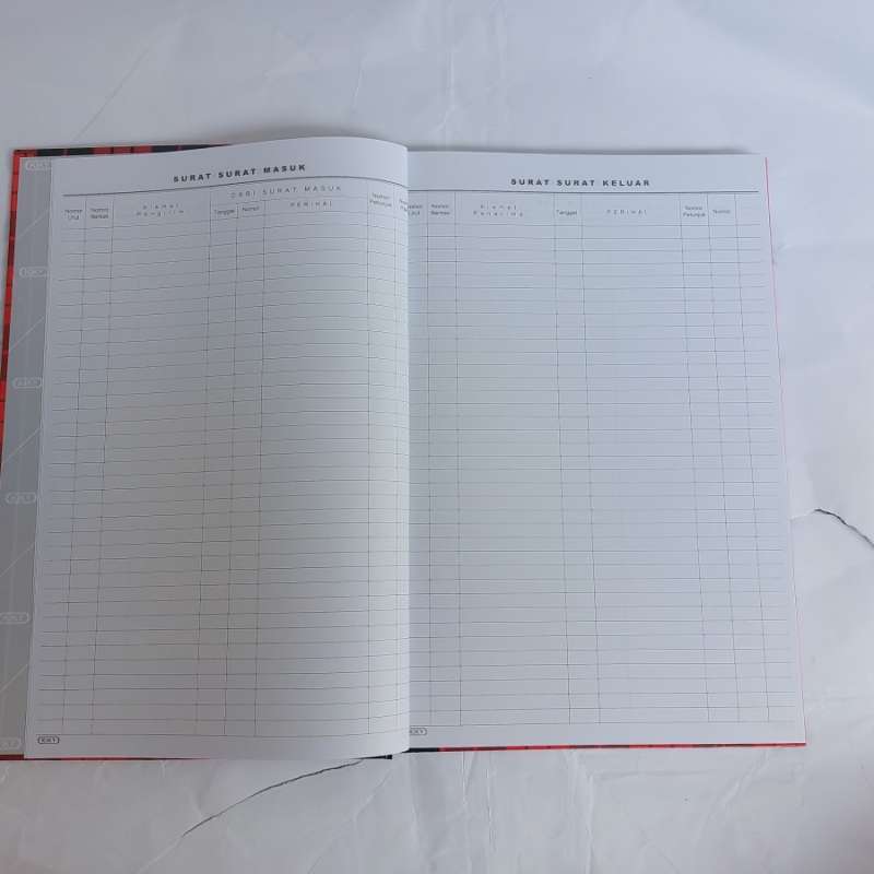 Jual Buku Agenda Surat Keluar Masuk Folio 100 Lbr Kiky Di Seller ...