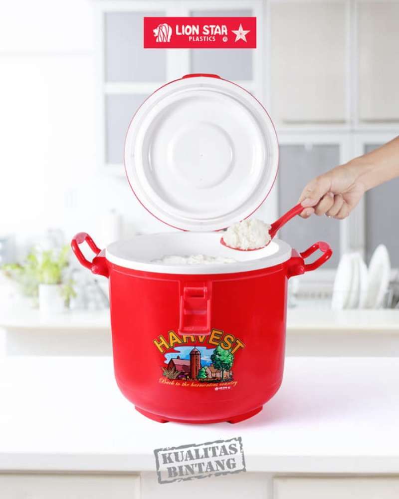 Promo Lion Star Aldo Rice Ice Bucket Tempat Nasi Es Penyimpanan Plastik ...
