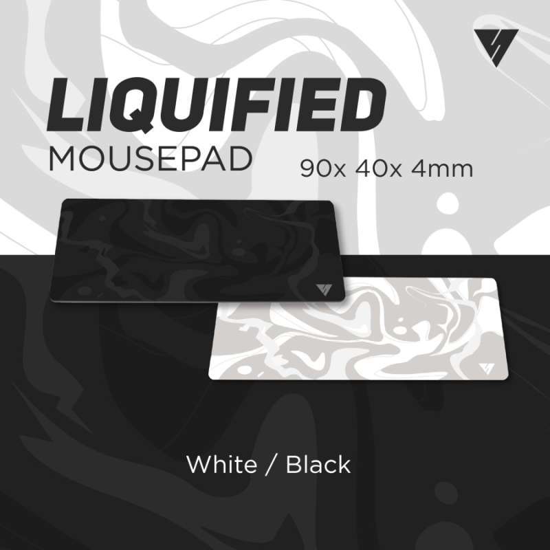 Jual VortexSeries Liquified Deskmat - Gaming Mousepad - White di Seller ...