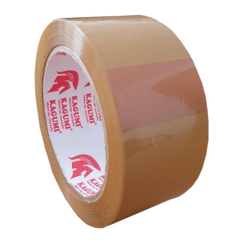 Jual LAKBAN BENING-COKLAT 45mm x 90 YARD KAGUMI - Coklat di Seller Master Pack Indonesia ...