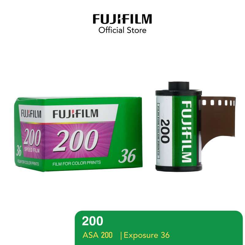 Jual FUJIFILM Fujicolor 200 ASA200 36 EXP Roll Film Analog di Seller ...