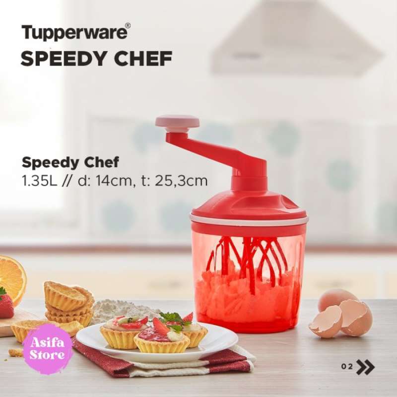 Jual Tupperware Speedy Chef - Mini Mixer Portable, Kocokan Telur di ...