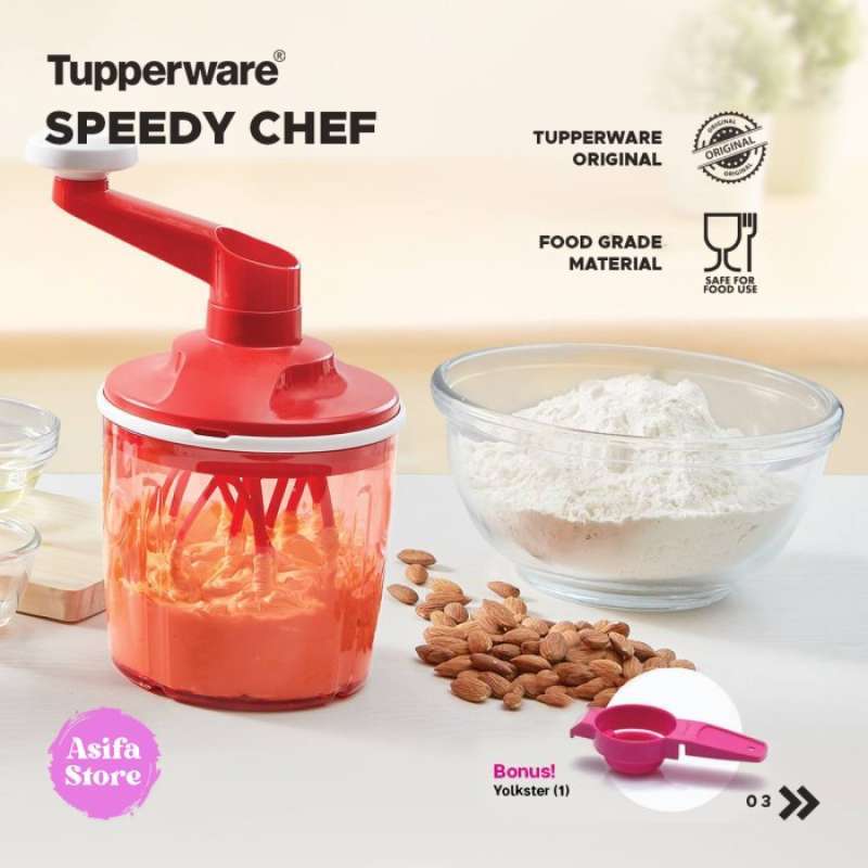 Jual Tupperware Speedy Chef - Mini Mixer Portable, Kocokan Telur di ...