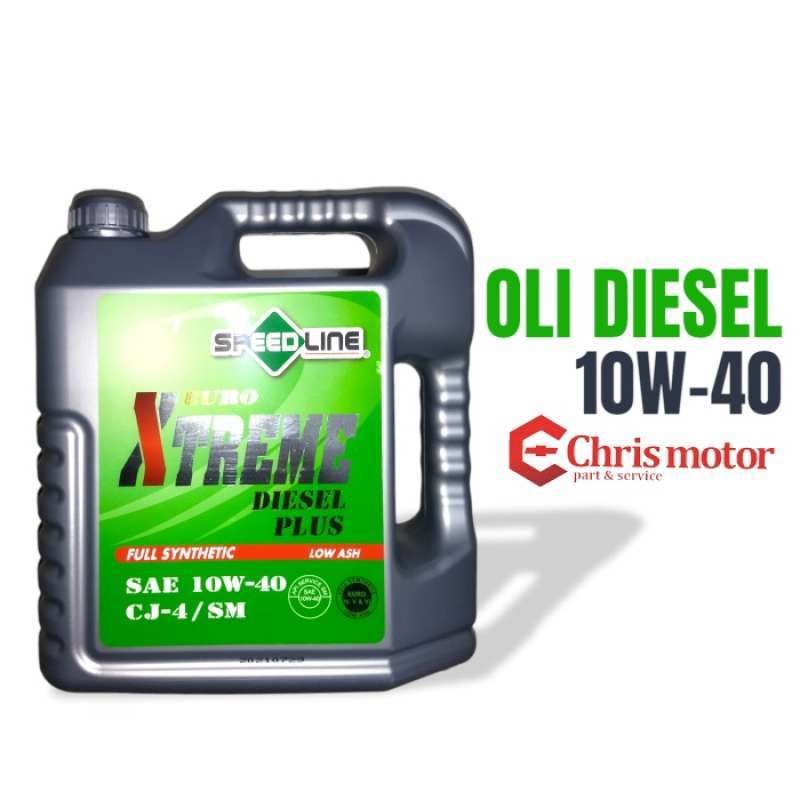 Jual OLI MESIN DIESEL 10W-40 SPEEDLINE KEMASAN 4 LITER di Seller Mqueen Auto Car - Duren Tiga ...
